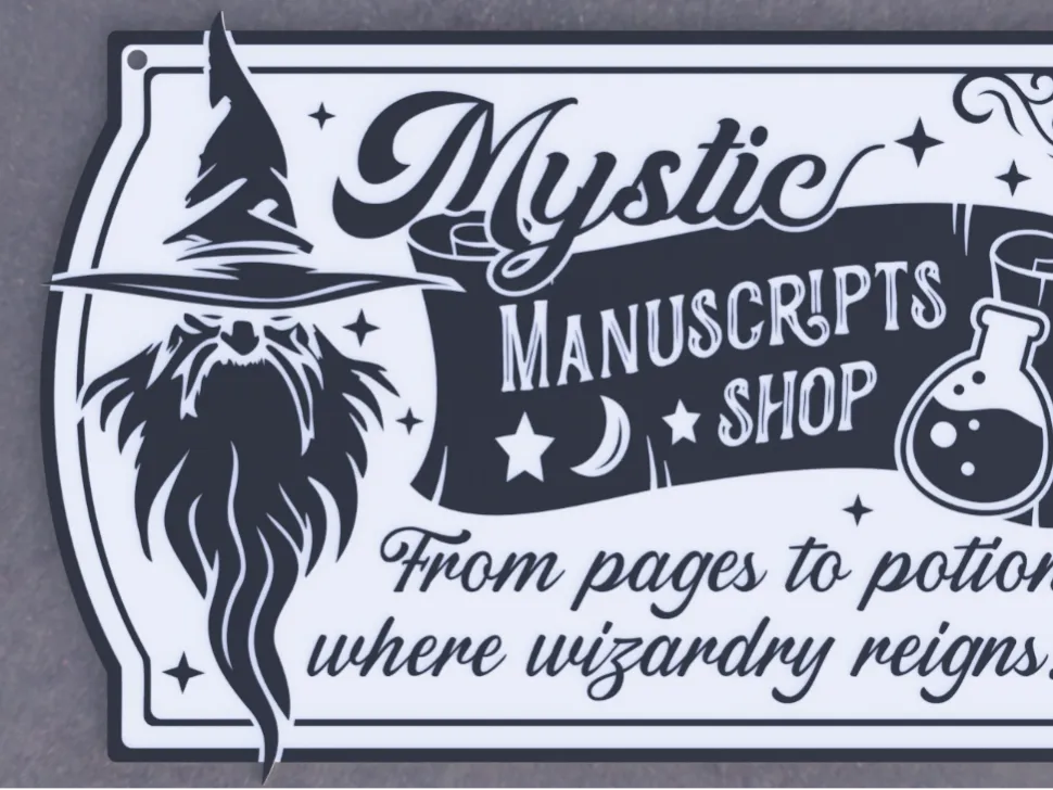Manuscript Shop by santannabradshaw - MakerWorld