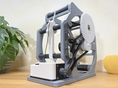 LTS Respooler - Motorized Filament Winder - Free 3D Print Model ...