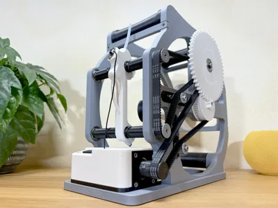 LTS Respooler - Motorized Filament Winder - Free 3D Print Model ...