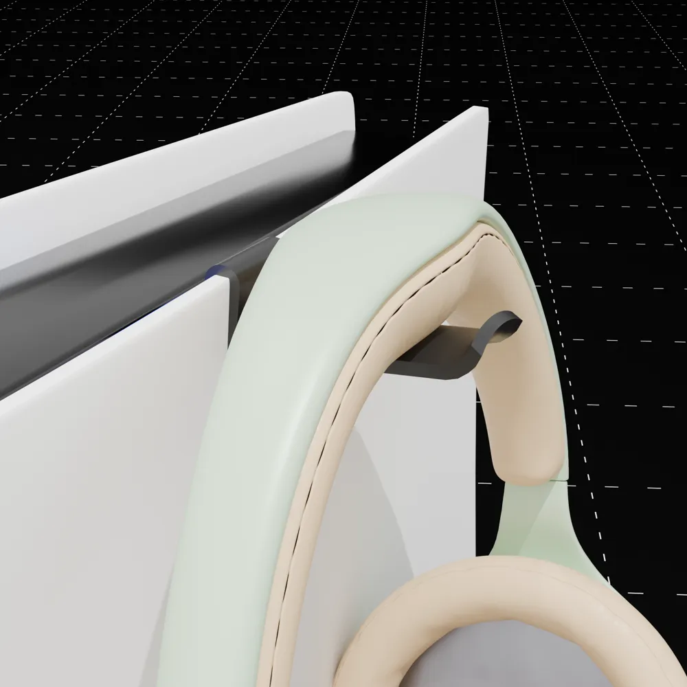 PS5 Headset Holder – Clip-On Design - Free 3D Print Model - MakerWorld