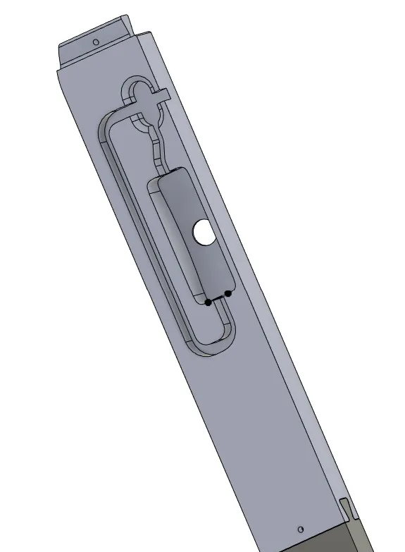 Tablero delantero AMS Riser para P1S con espacio para interruptor ...