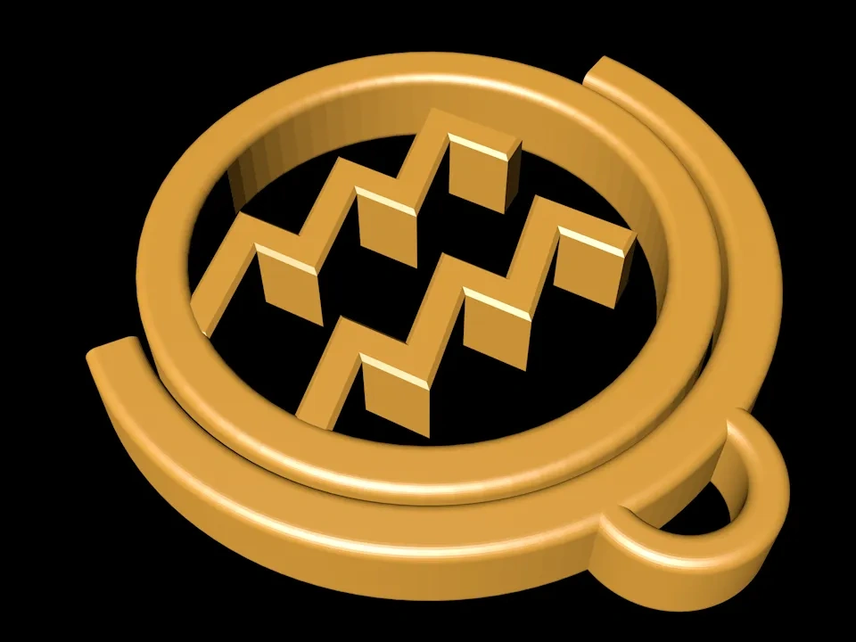 Aquarius Lucky Spinner by user_2966001694 - MakerWorld