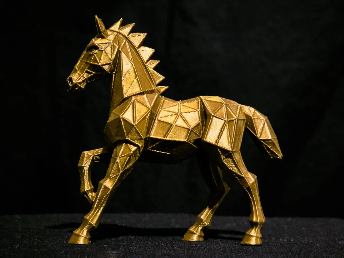 Poly Steed - Free 3D Print Model - MakerWorld