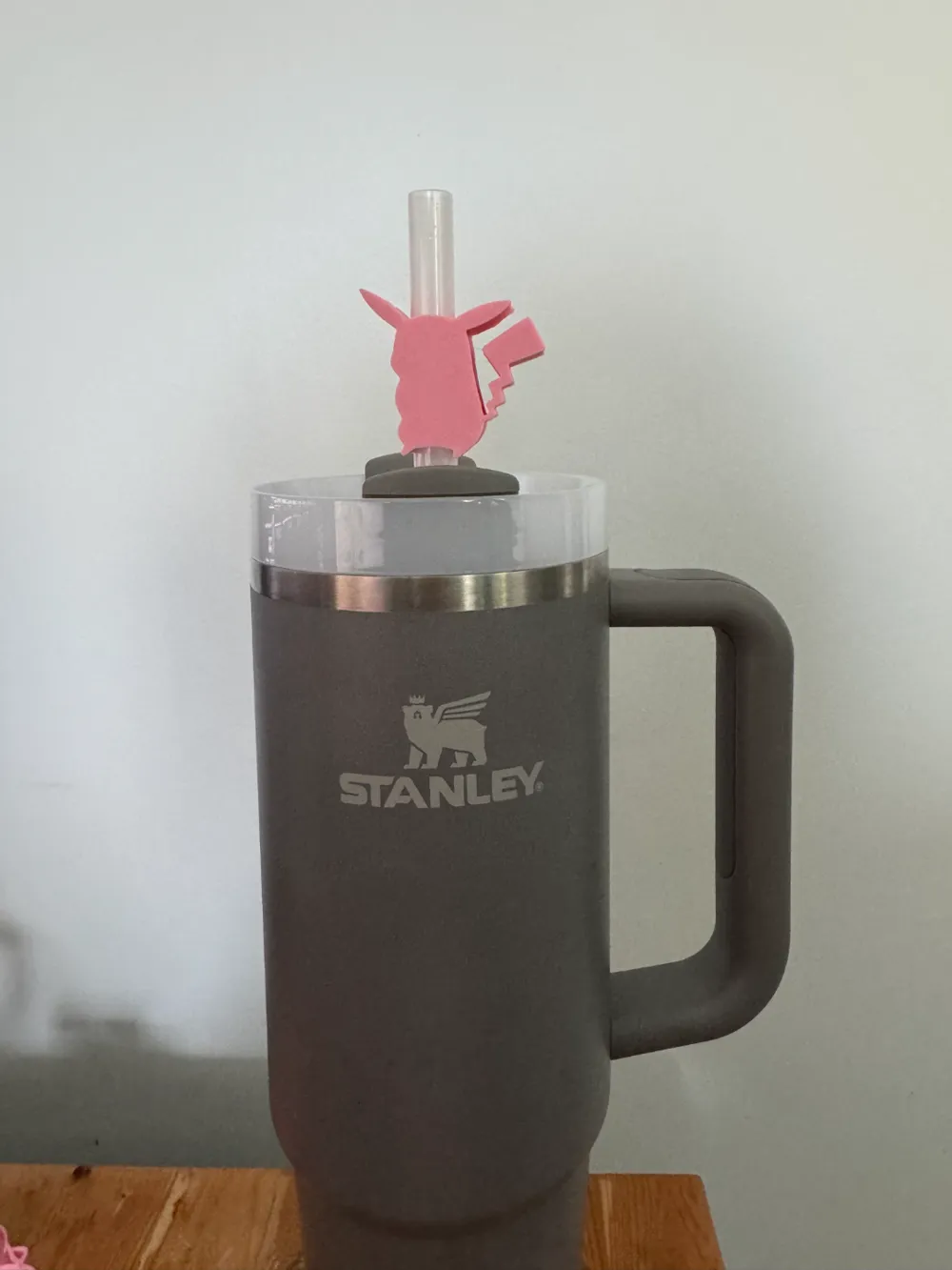 Pikachu Stanley Cup Straw Charm by bsheets5353 - MakerWorld