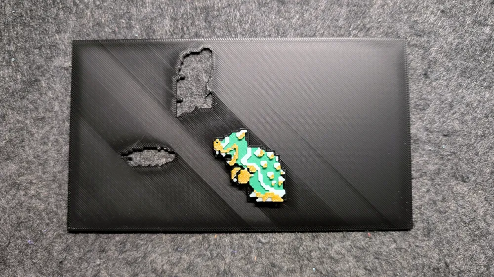 Super Mario Bros. - Bowser Bridge Wall Art - Free 3D Print Model ...