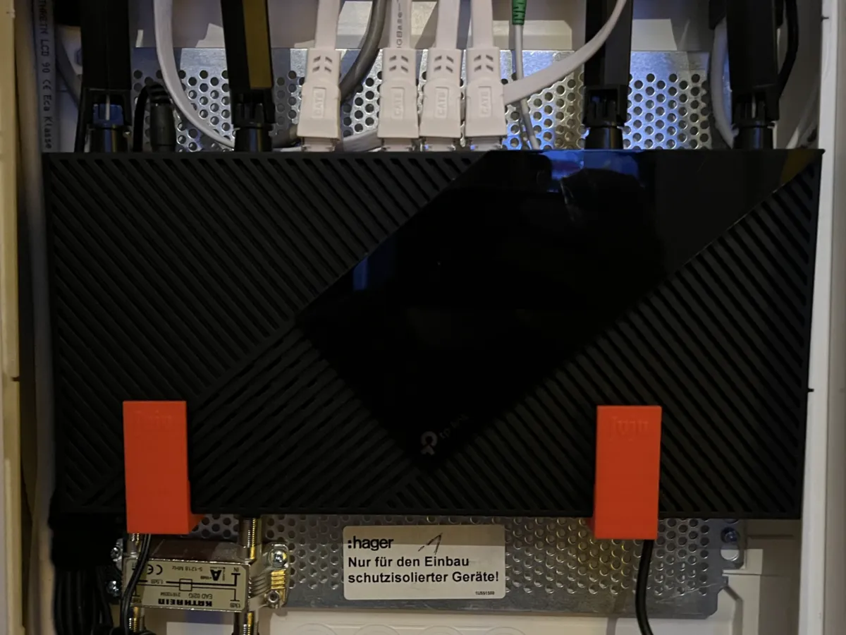 Router Mount for Hager Multimedia Cabinet - Free 3D Print Model ...