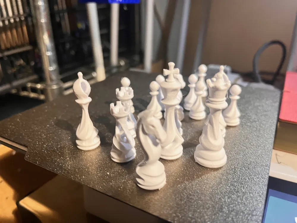 3D chess set - Free 3D Print Model - MakerWorld