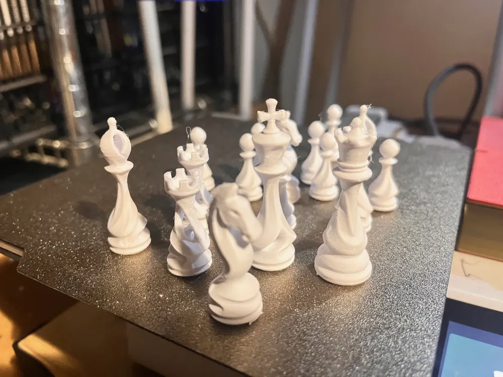 3D chess set - Free 3D Print Model - MakerWorld