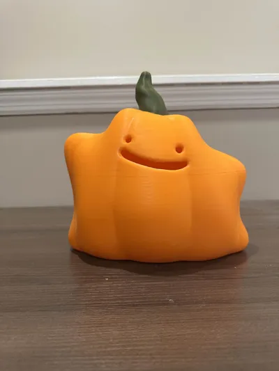 Ditto Pumpkin by Away Sea Designs MakerWorld: Download Free 3D Models