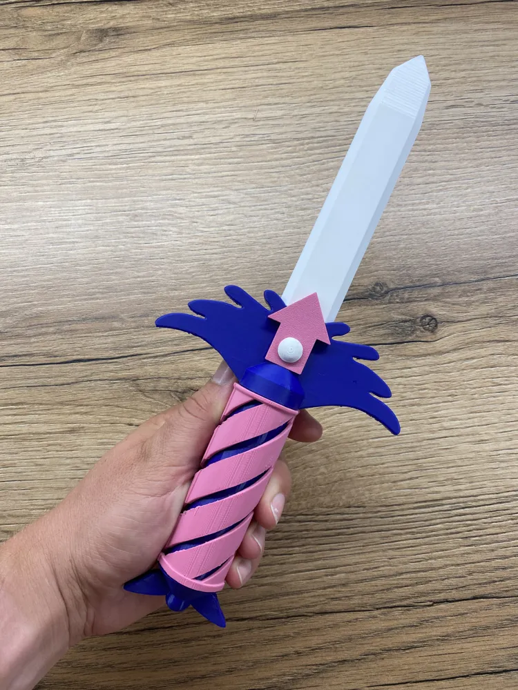 Squid game 3 knife - Free 3D Print Model - MakerWorld