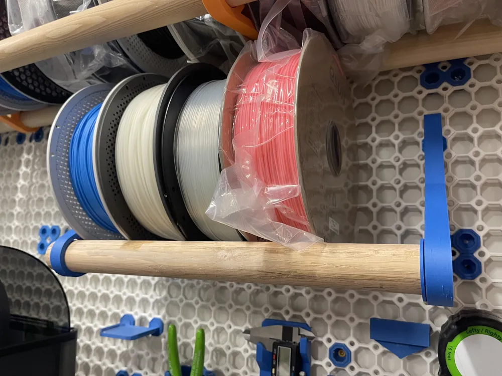 Multiboard Filament Spool Rack Mini by FroznBits MakerWorld: Download ...