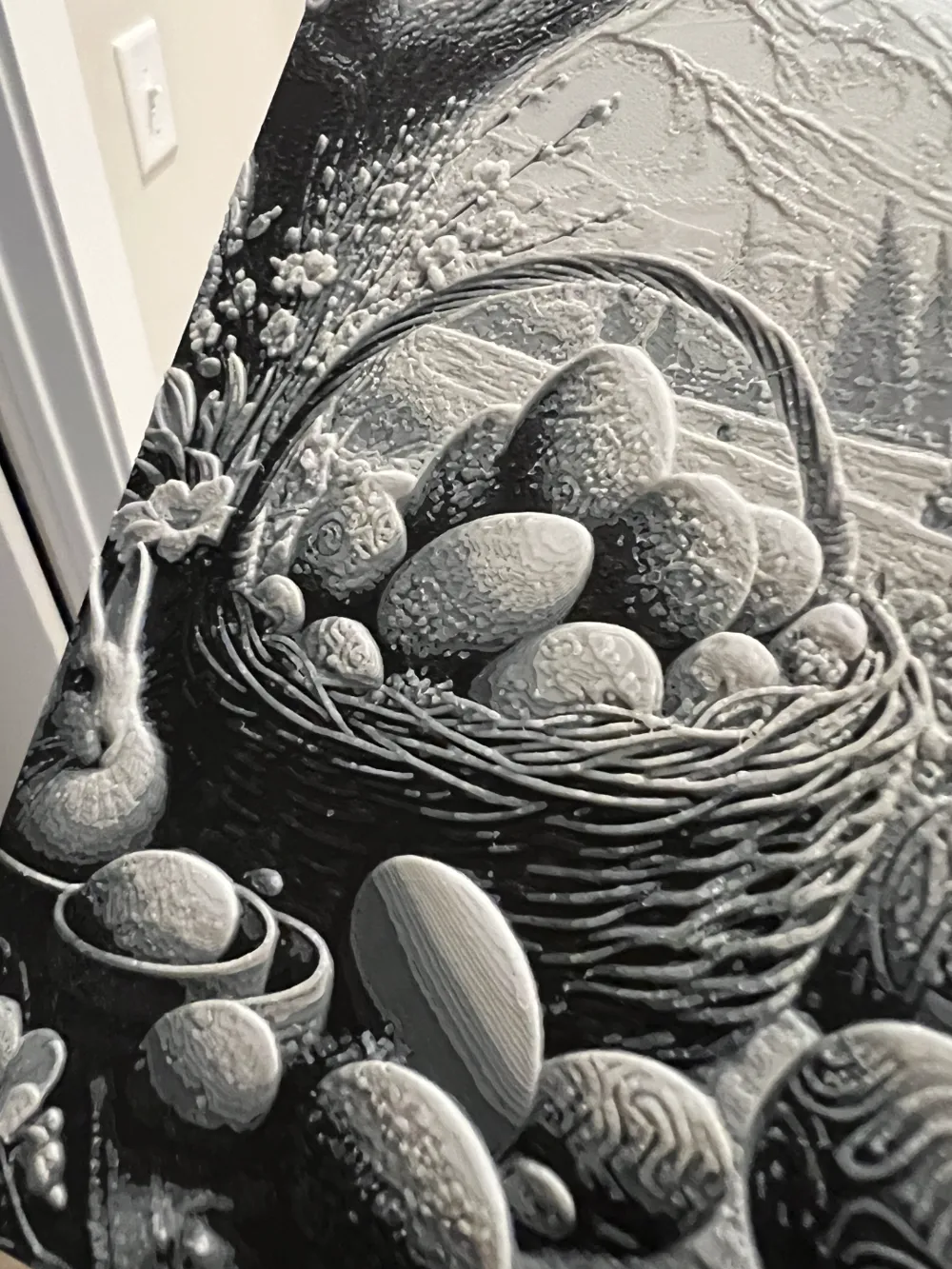 Easter Egg Hunt Art Hueforge by RP47 Designs - MakerWorld