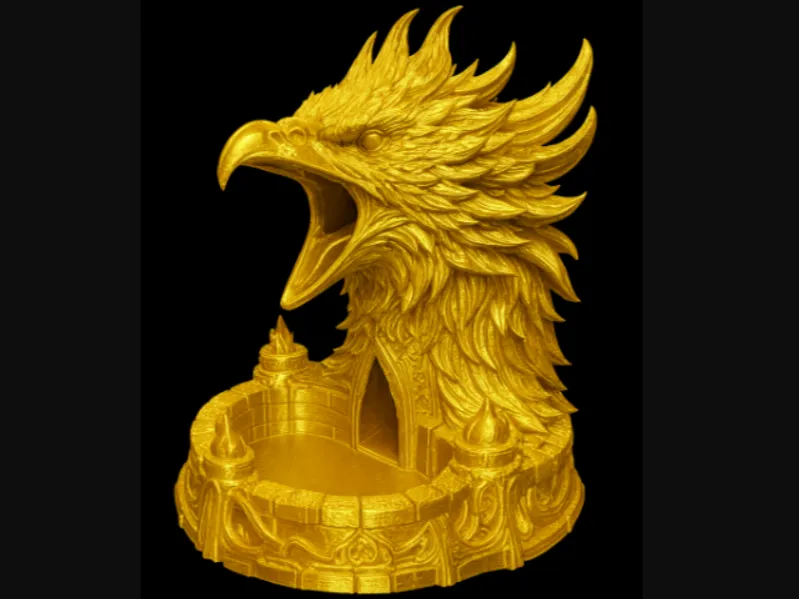 Phoenix Dice Tower - Free 3D Print Model - MakerWorld
