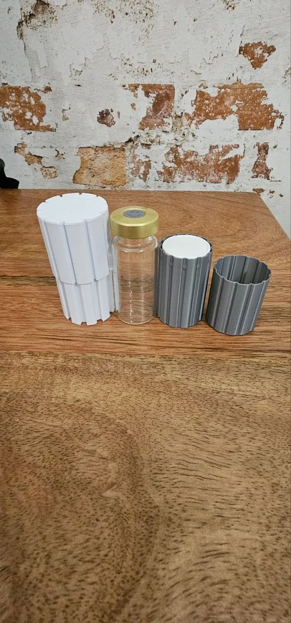10ml vial container (Vase Mode Vials) - Free 3D Print Model - MakerWorld