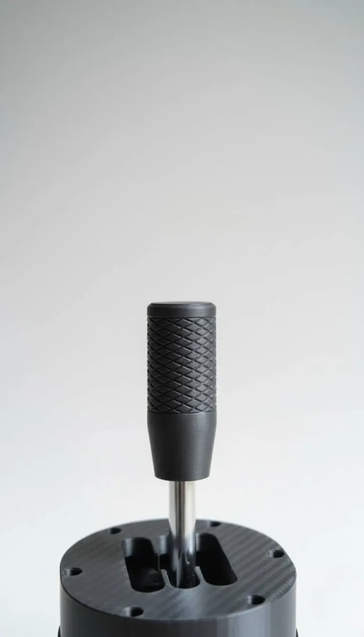 LOGITECH / THRUSTMASTER SHIFTER KNOB + ADAPTER - Free 3D Print Model ...