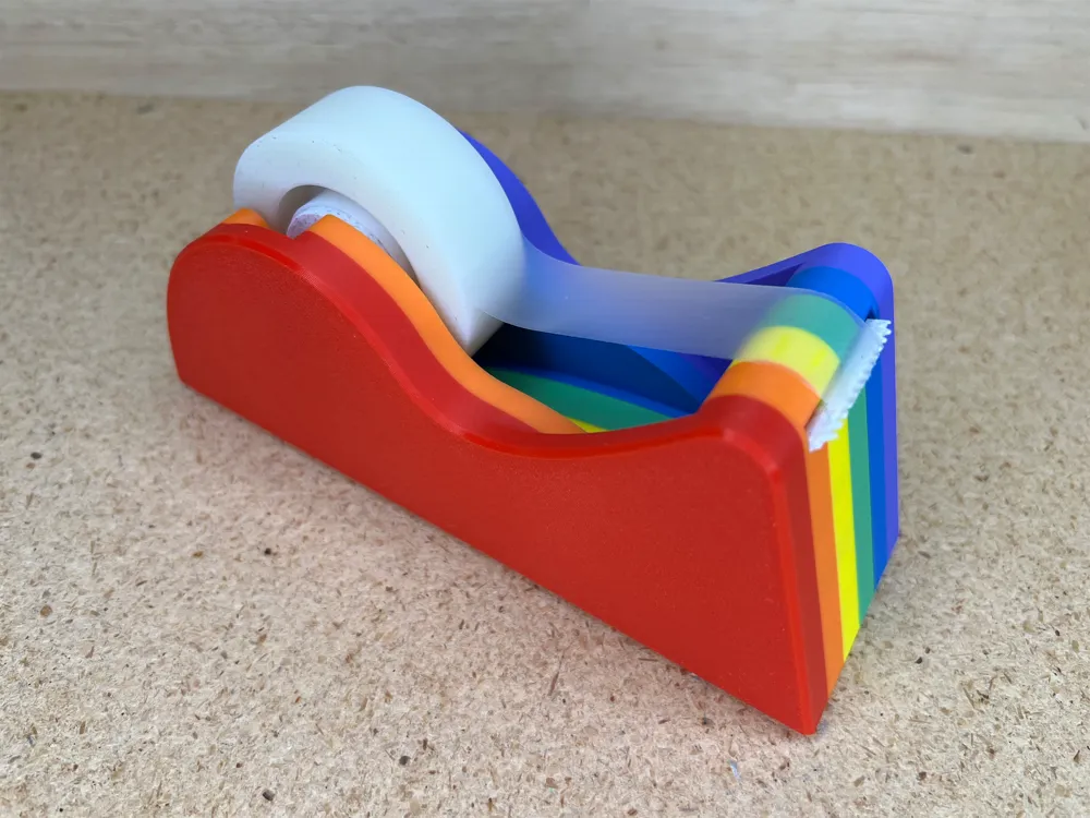 Desktop Scotch Tape Dispenser - Free 3D Print Model - MakerWorld