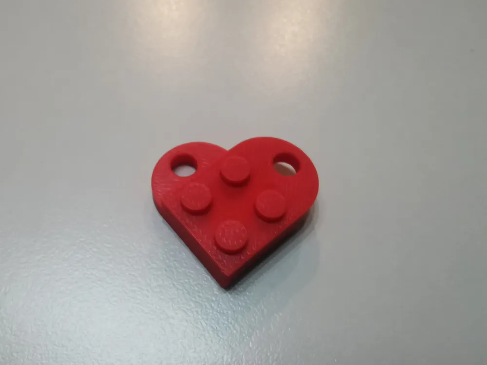 Heart Bricks – Modular Keychain - Free 3D Print Model - MakerWorld