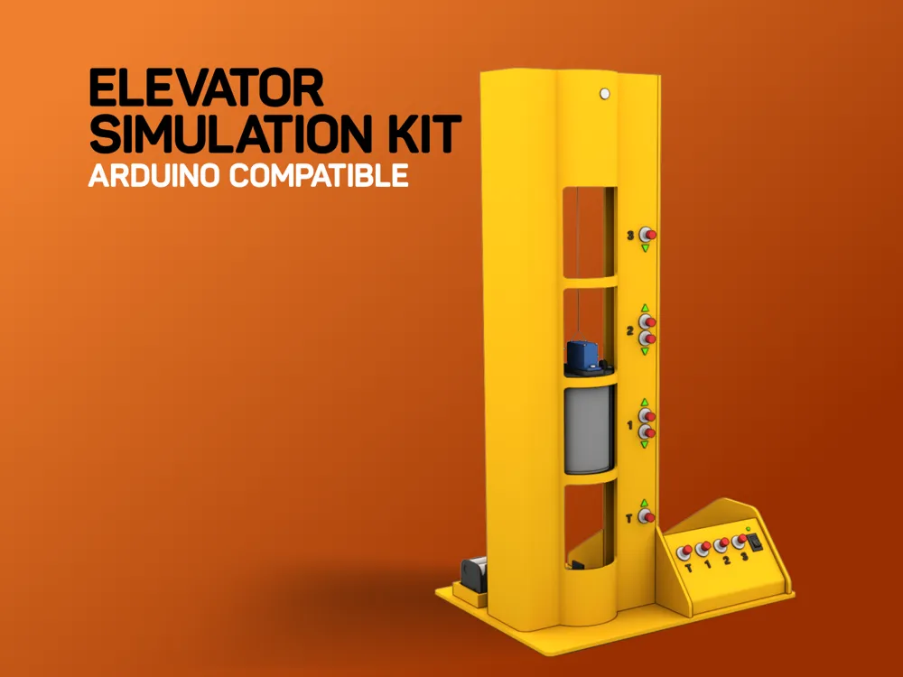 ELEVATOR SIMULATION KIT + E-BOOK by MauricioDUARTE MakerWorld: Download ...