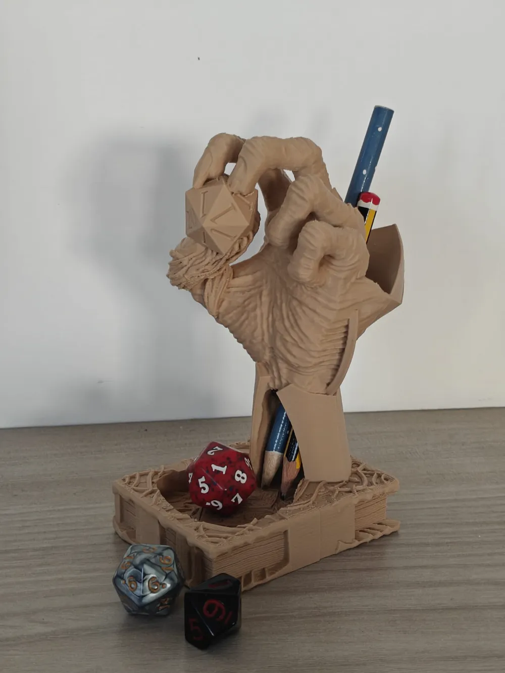 Hand and Eye of Vecna - DnD Dice Roller & Holder - Free 3D Print Model ...