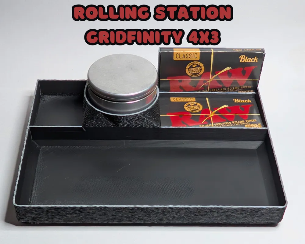 Gridfinity Rolling Tray by ScottMakesStuff - MakerWorld