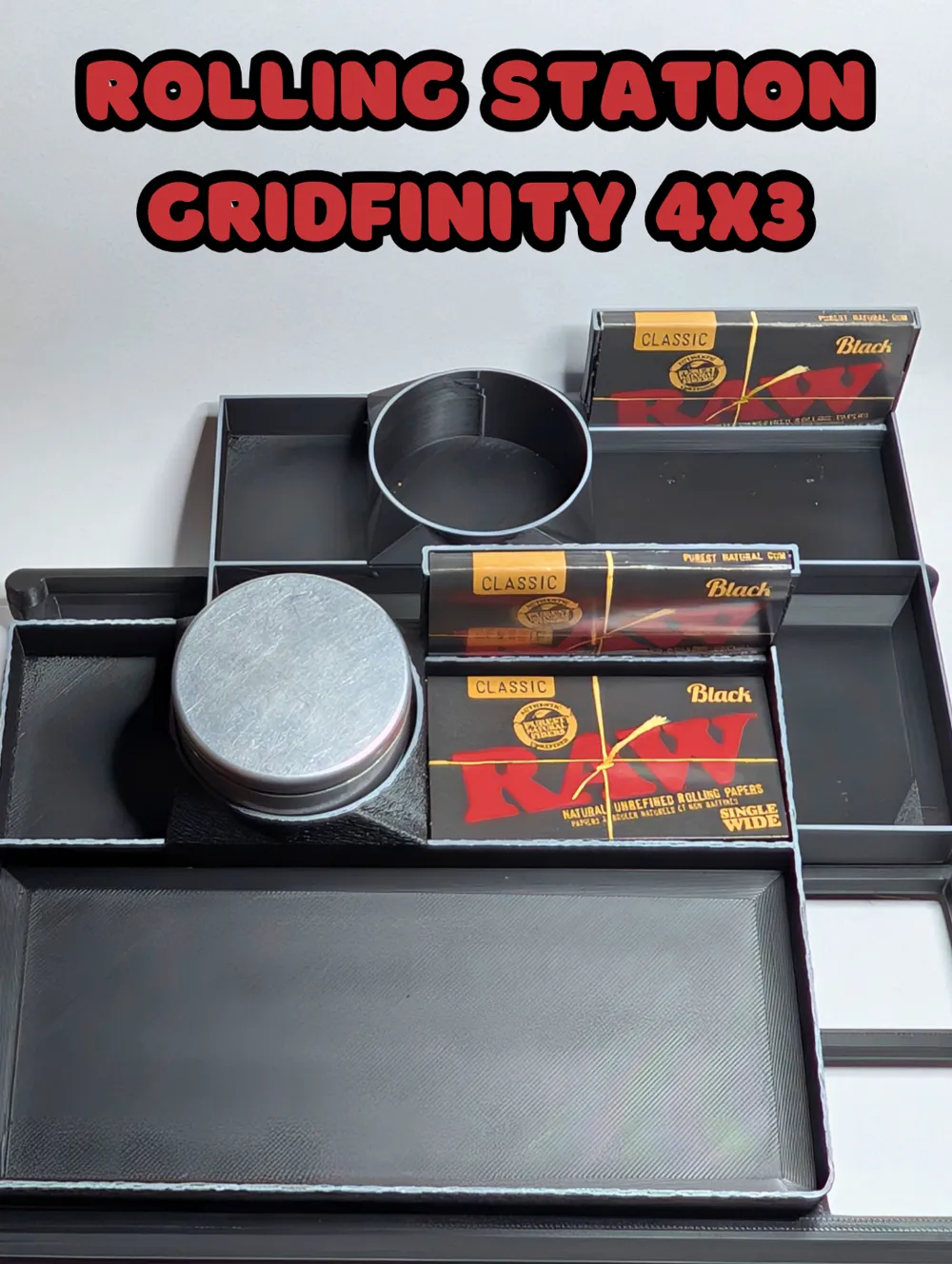 Gridfinity Rolling Tray by ScottMakesStuff - MakerWorld