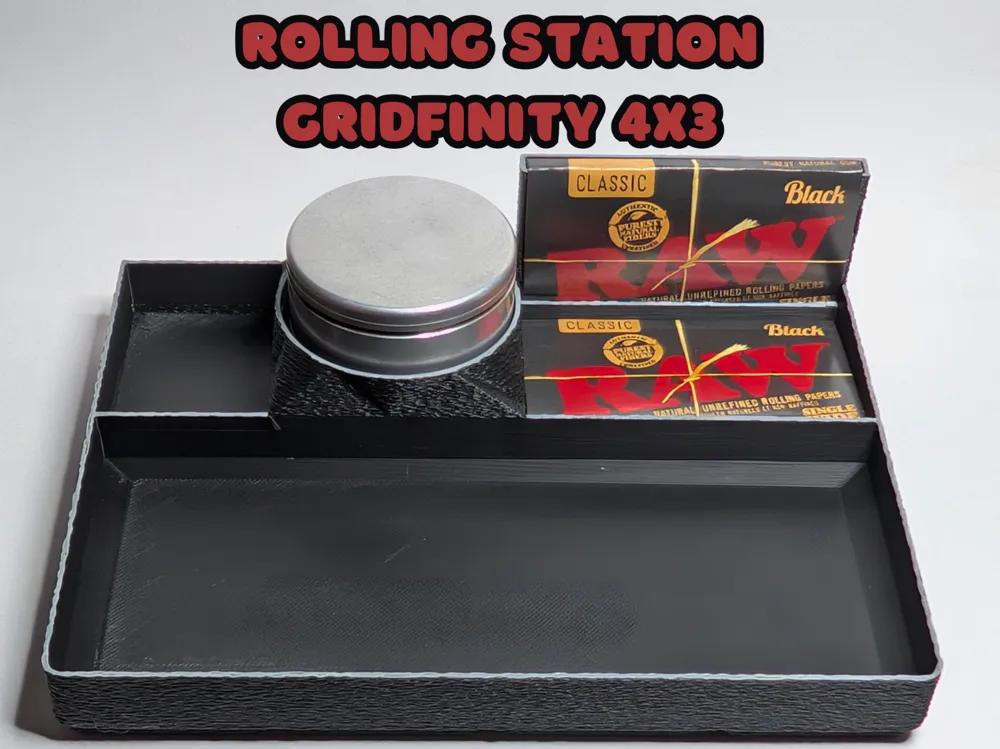Gridfinity Rolling Tray by ScottMakesStuff MakerWorld: Download Free 3D ...