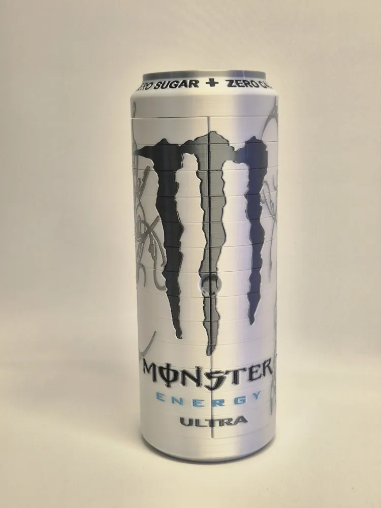 Caja con puerta plegable White Monster - Modelo de impresión 3D ...