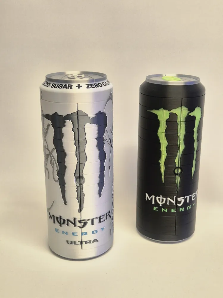 Caja con puerta plegable White Monster - Modelo de impresión 3D ...