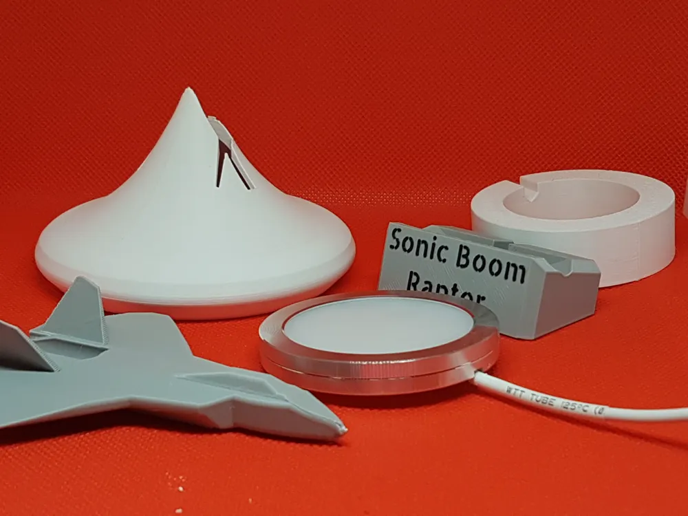Raptor Sonic Boom - LED lamp kit 001 by CvH - MakerWorld