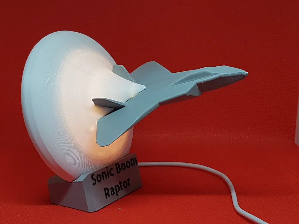 Raptor Sonic Boom - LED lamp kit 001 by CvH - MakerWorld
