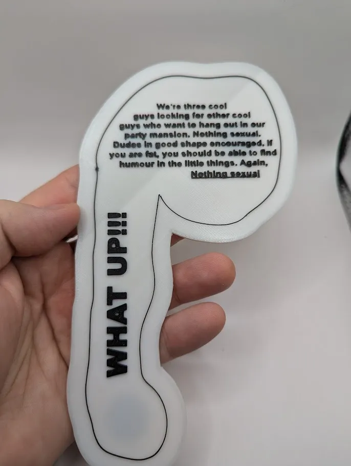 Party Mansion flyer- It's Always Sunny - Free 3D Print Model - MakerWorld