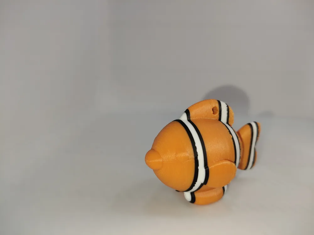 Nemo Style Fish - Christmas Tree Decoration - Free 3D Print Model ...