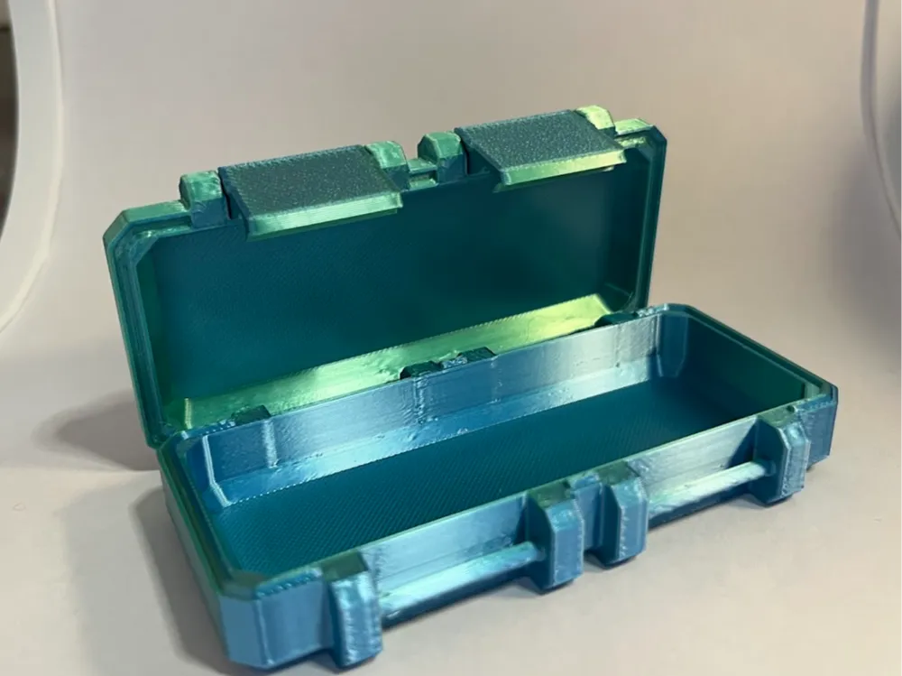 very strong double hinged box! - Free 3D Print Model - MakerWorld