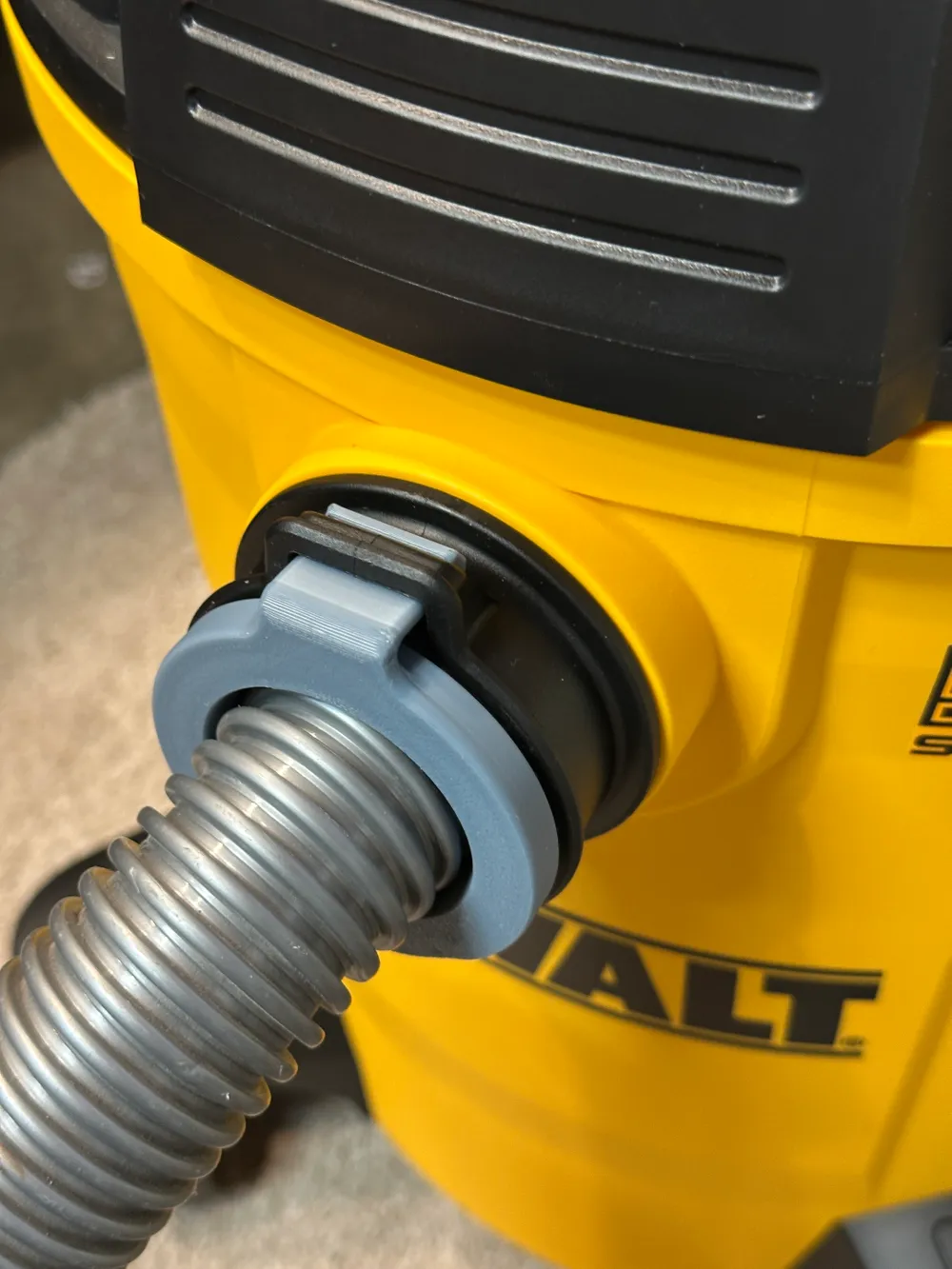 Dewalt 6-gallon ShopVac to Cen-Tec 1.25-inch hose adapter Remixed by ...