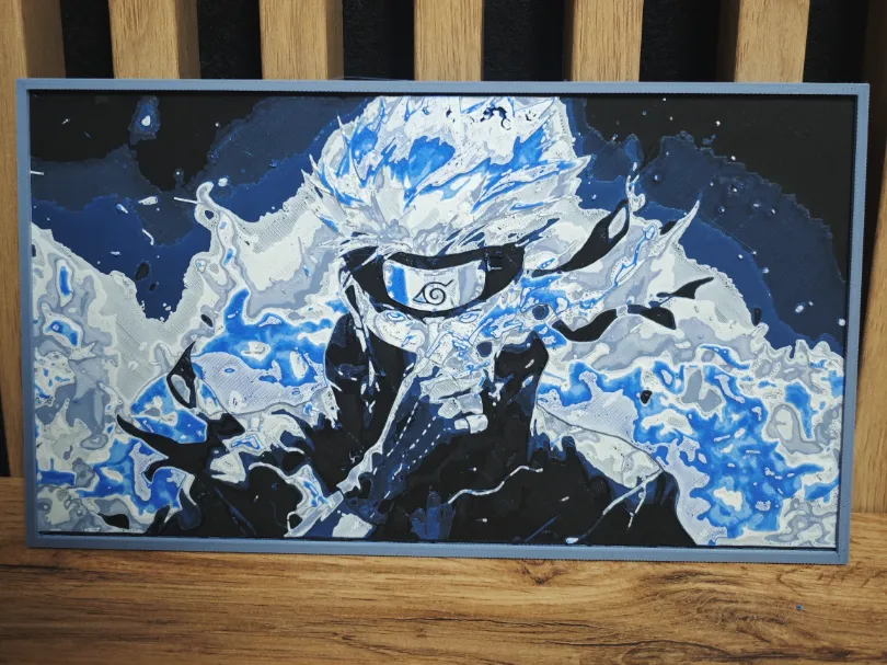 Kakashi hueforge by CERV3D MakerWorld: Download Free 3D Models