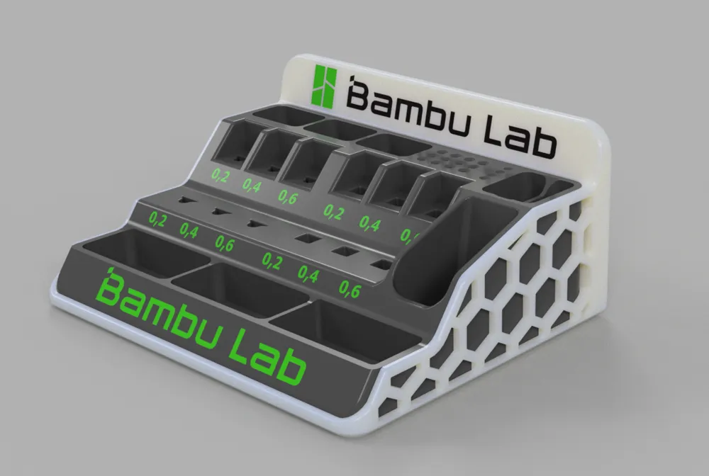 Bambulab Spare parts holder by burm MakerWorld: Download Free 3D Models