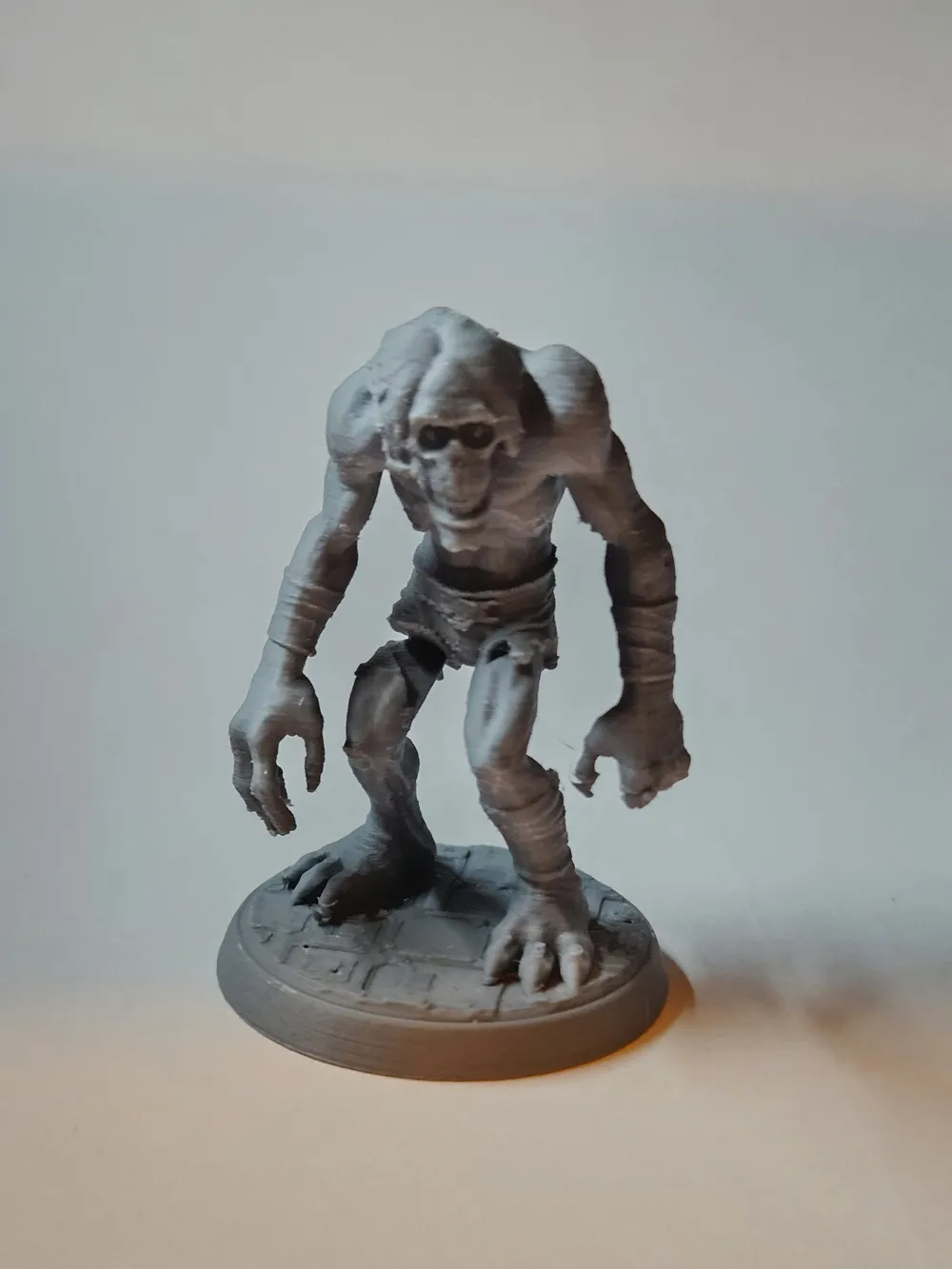 Ghoul Miniature - Free 3D Print Model - MakerWorld