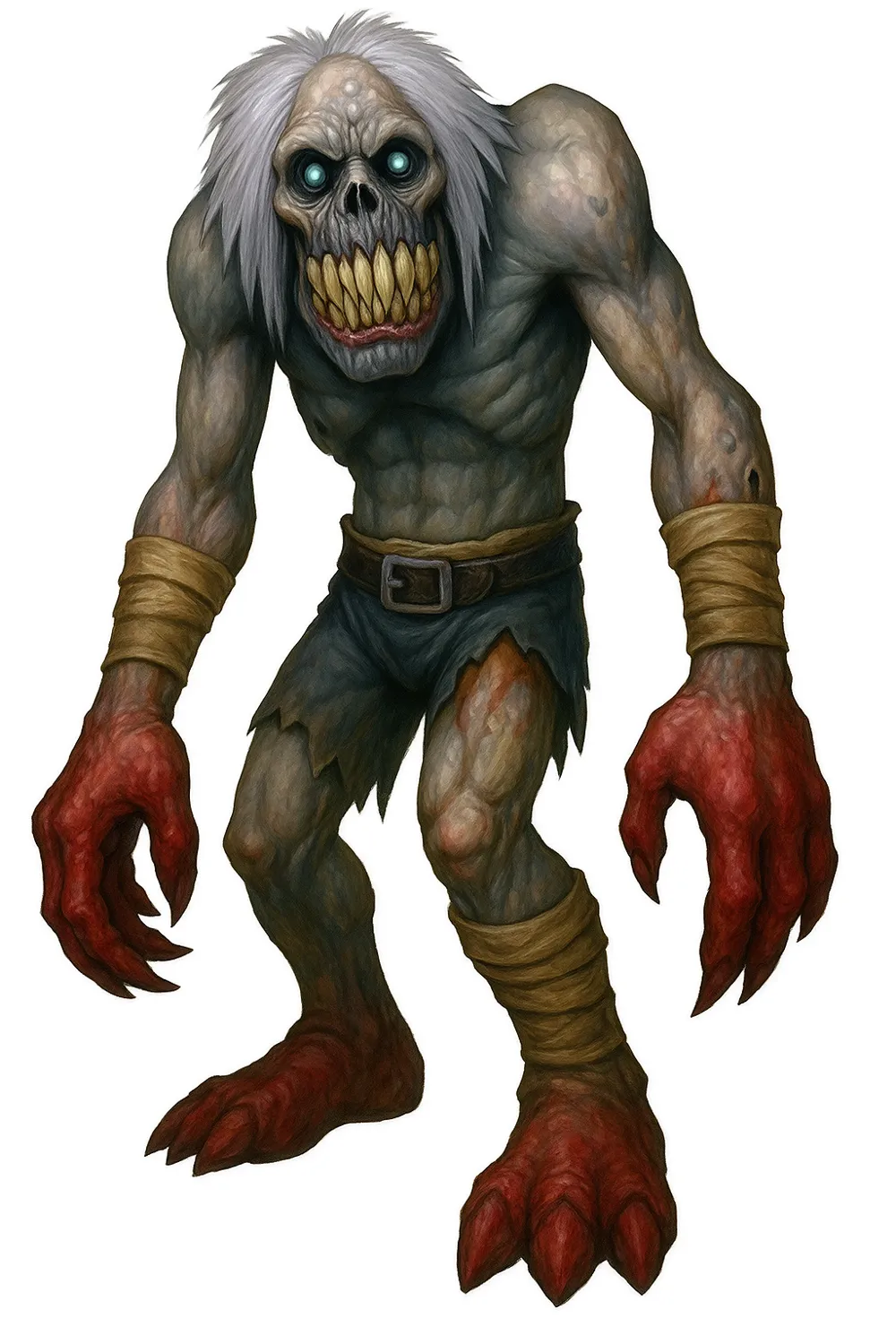 Ghoul Miniature - Free 3D Print Model - MakerWorld