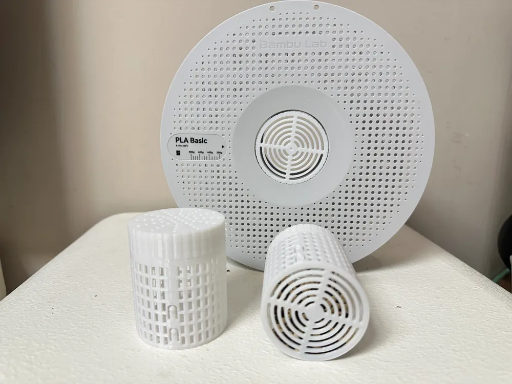 Bambu Desiccant Container-AMS Desiccant Container - Free 3D Print Model ...