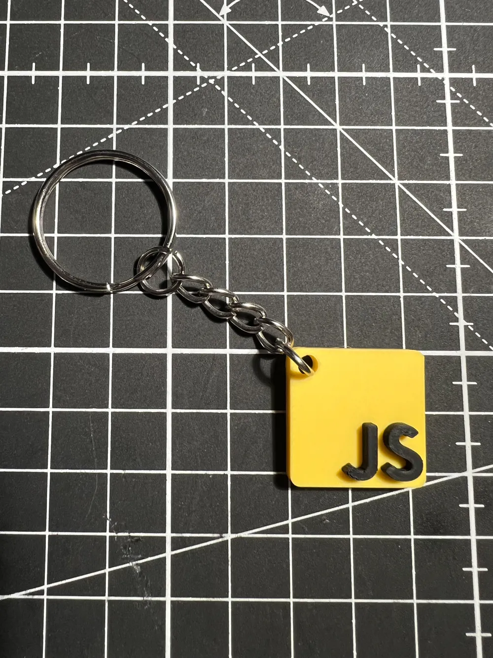 Javascript JS Developer Keychain - Multicolor by Vorish 3D MakerWorld ...