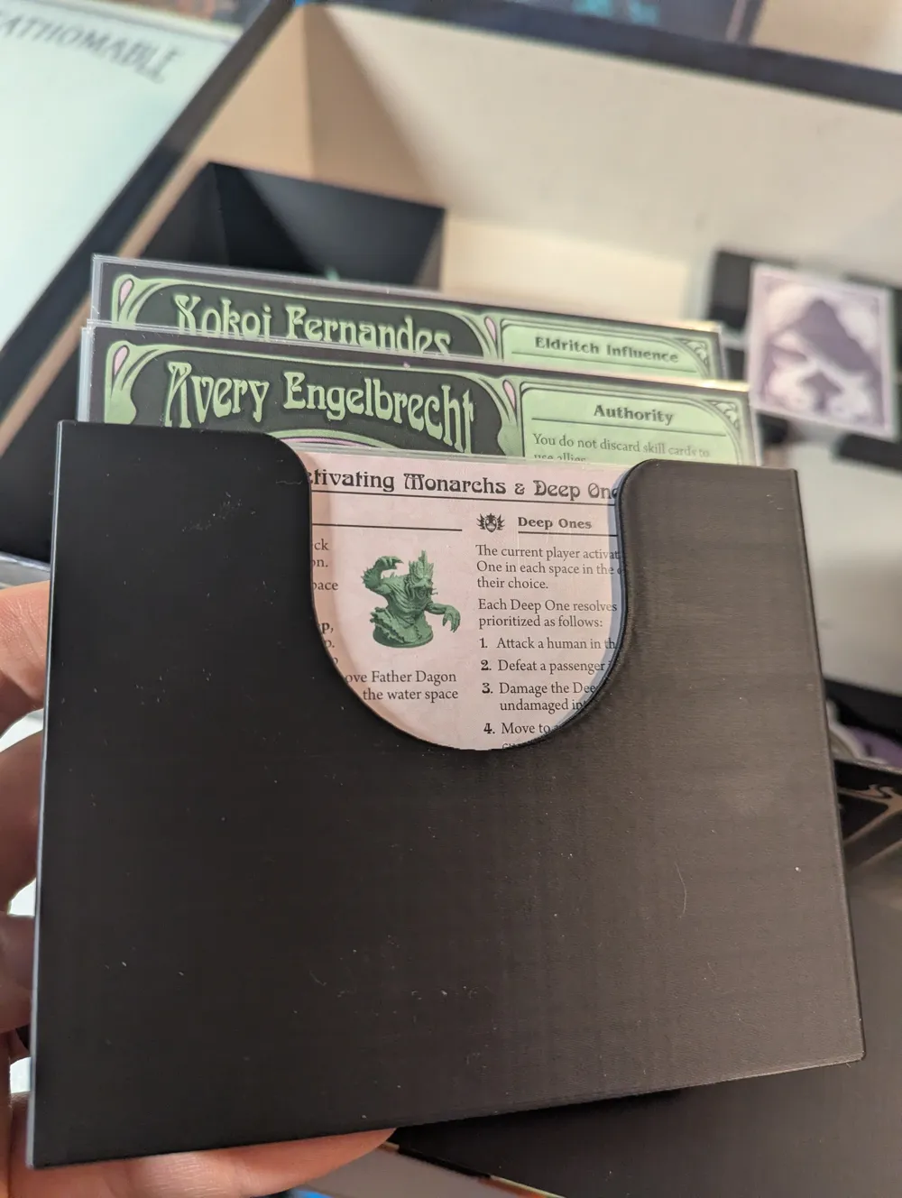 Unfathomable Game Insert (Expansion included) - Free 3D Print Model ...