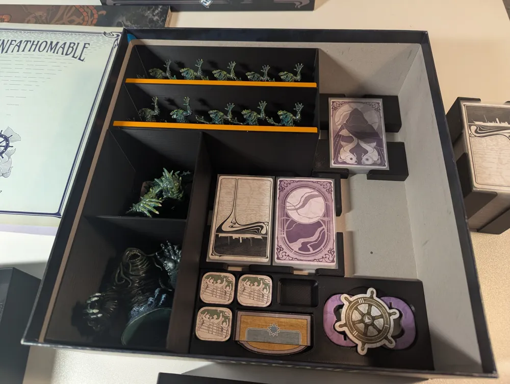 Unfathomable Game Insert (Expansion included) - Free 3D Print Model ...