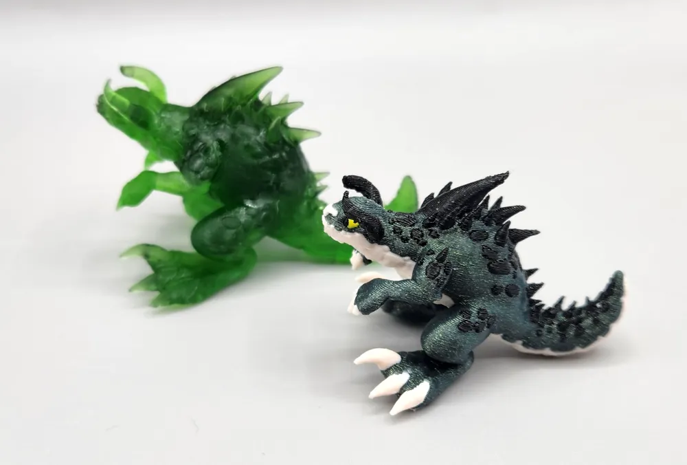 Fallout Cute Deathclaw Solid Model Sample by FilliFuu - MakerWorld