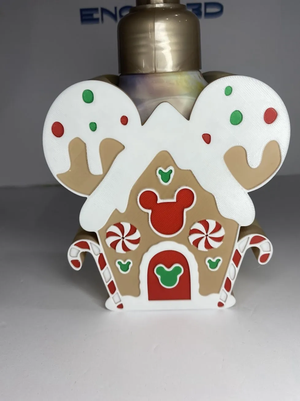 gingerbread mickey house bath and body works - Free 3D Print Model ...