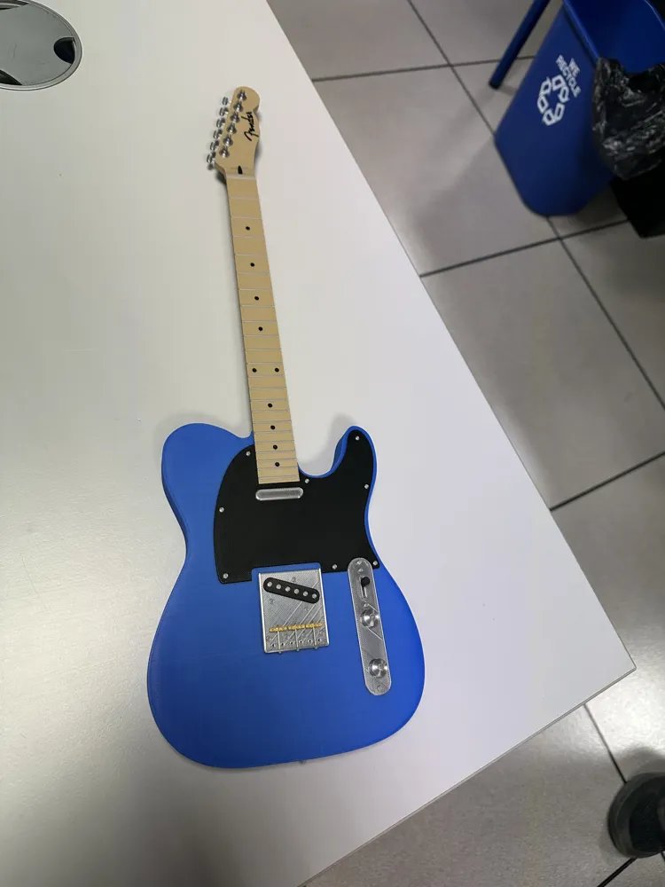 Fender Telecaster Electric Guitar 50 cm by josrawhany MakerWorld ...