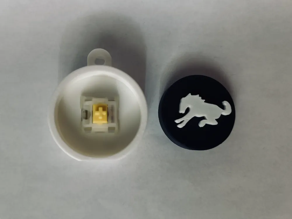 Ford Bronco Clicker Keychain - Free 3D Print Model - MakerWorld