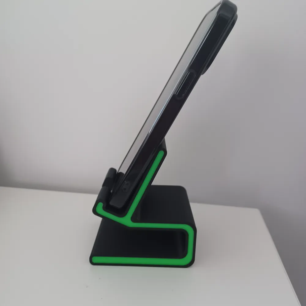 Modern Phone Stand - suits many phone thickness by Elmaker Design ...