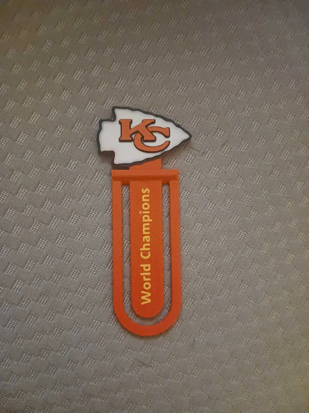 Chiefs World Champions Bookmark by The3DSportsBeard - MakerWorld