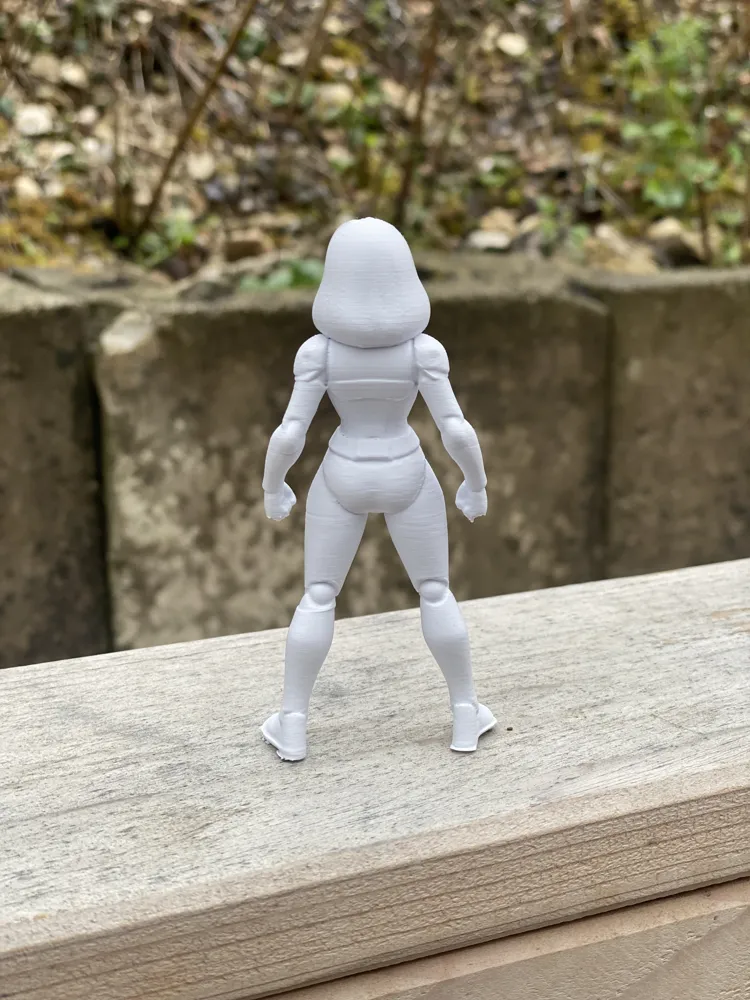 Action Figure Superhero Robot AI by 3D_Ash MakerWorld: Download Free 3D Models