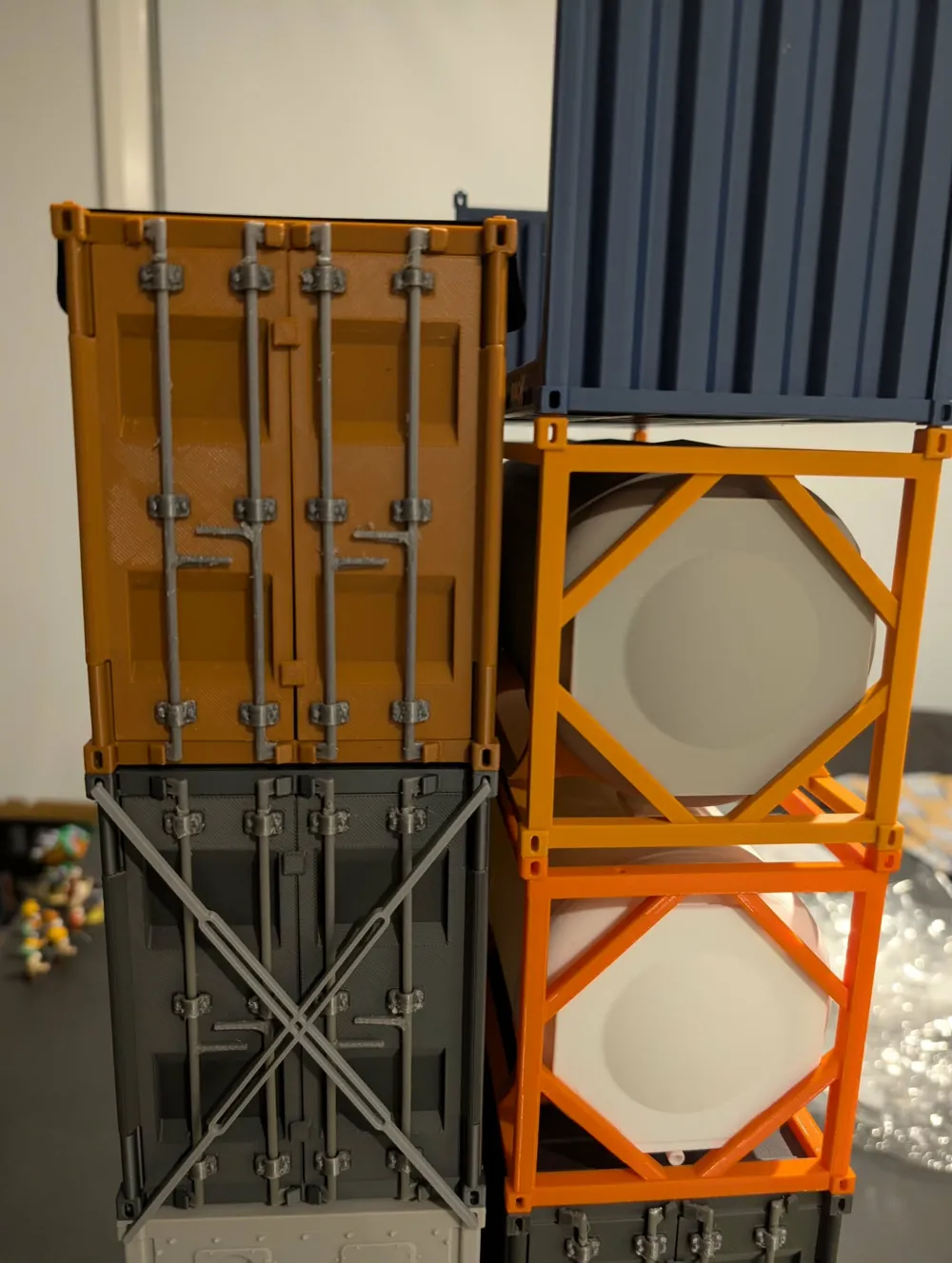 stackable open top high cube with tpu cover - Free 3D Print Model ...